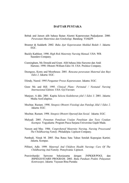 Daftar pustaka | DOC