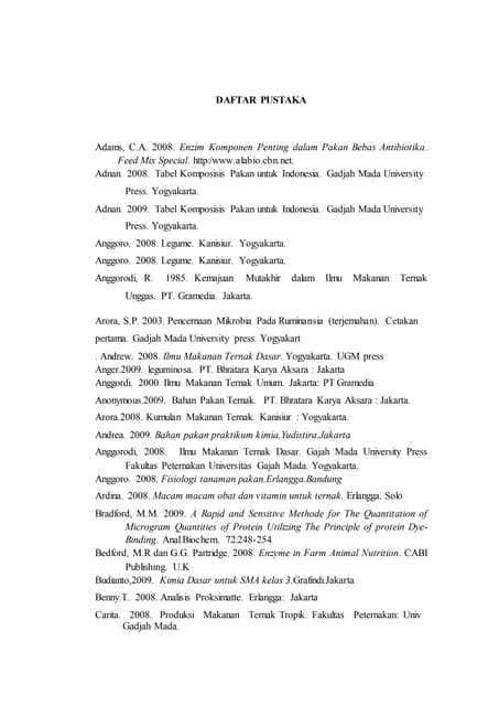 Daftar pustaka | PDF