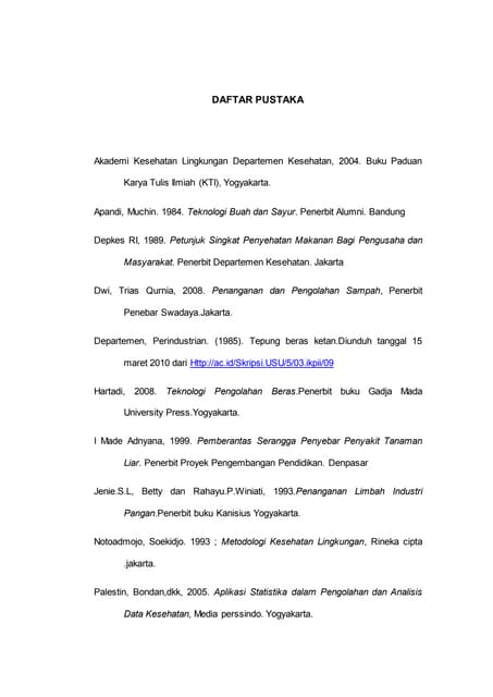 Daftar pustaka 2 | DOC
