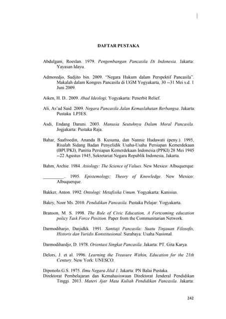Daftar pustaka | PDF