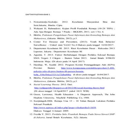 Daftar pustaka 2 | DOC