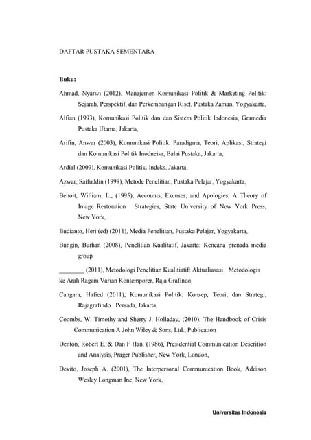 Daftar pustaka | RTF