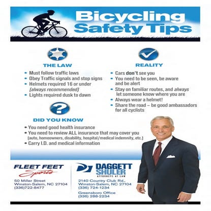 Bicycle Safety Tips | PDF