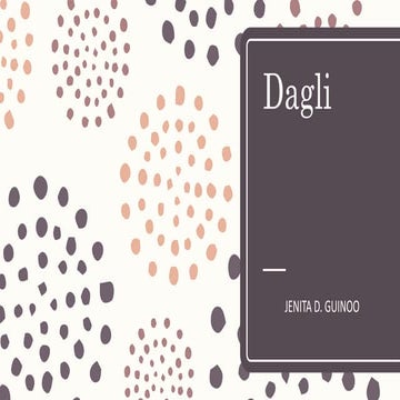 Dagli | PPTX