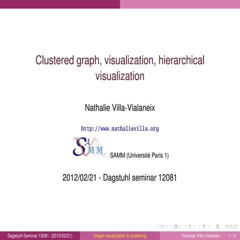Clustered graph, visualization, hierarchical visualization | PDF | 3-D Graphics | Computer ...