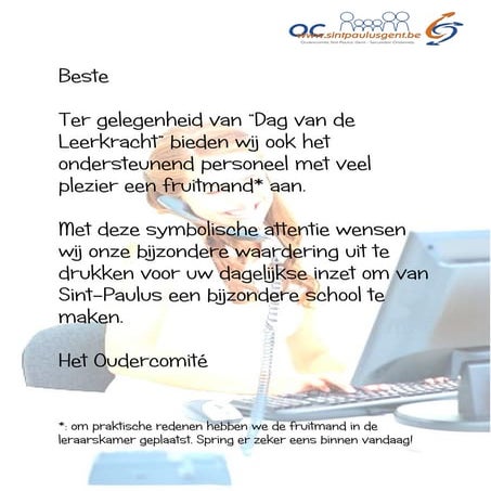 Dag van de leerkarcht leerkracht | PDF