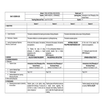 11-Intro-to-Philo activity.pdf mODULES GRADE 11 | PDF
