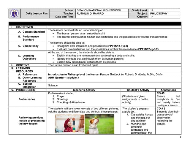 PPT-Week-f-Embodied-Spirit1 daily lesson | DOCX
