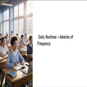 Daily-Routines-Adverbs-of-Frequency.pdf aula | PDF