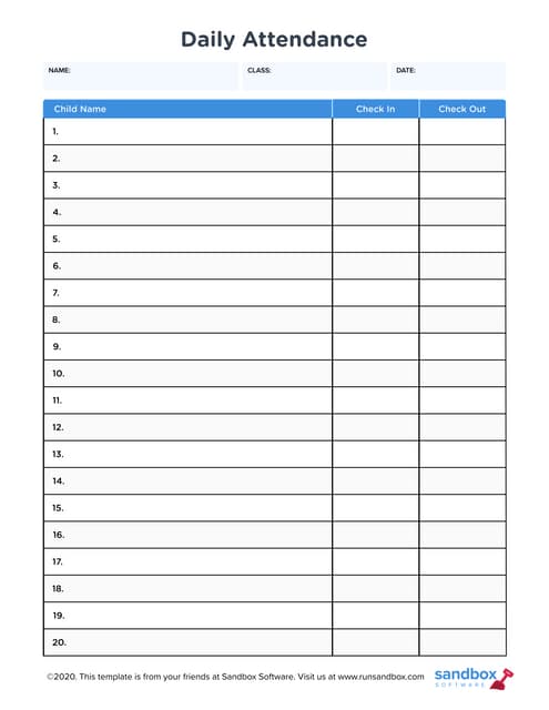 Toddler Daily Sheet with Icons | PDF
