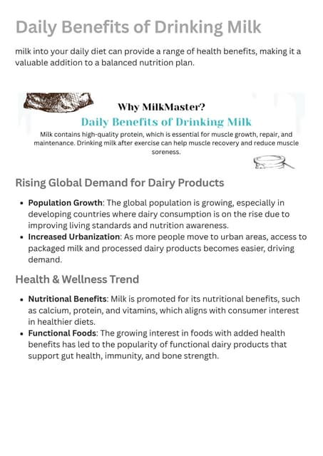 Best Milk Delivery App? Benefits And Features | PDF