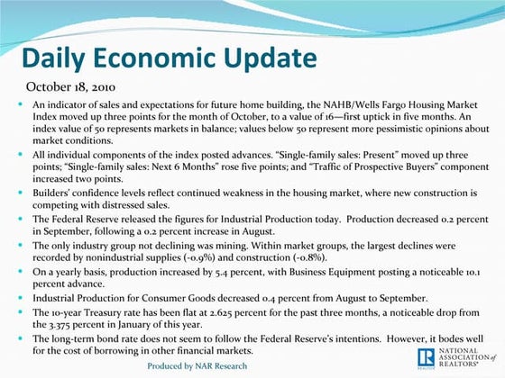 Summary US economic indicators | PDF