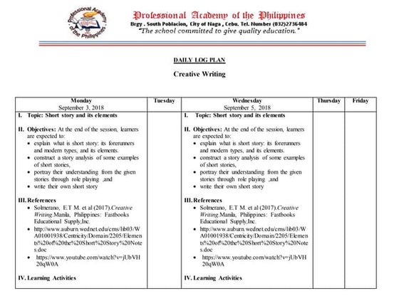 Grade 8 Lesson Plan in English | PDF