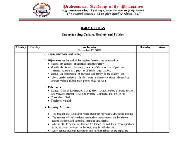 Grade 7 TLE Detailed Lesson Plan | DOC