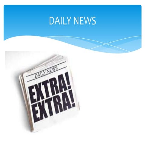 Daily news | PPTX