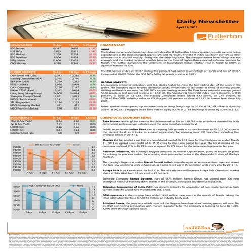 Daily Newsletter: 18th April, 2011 | PDF