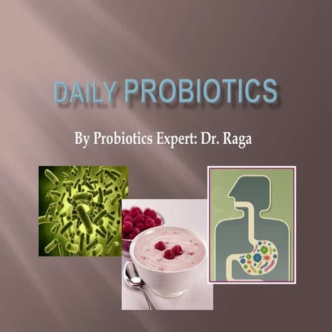Enterococcus Faecium Probiotic | PPTX