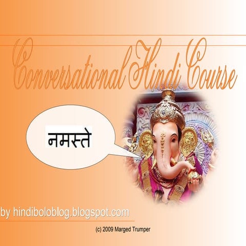 Daily Routine in Hindi | PPT