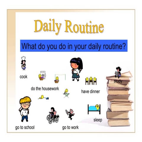 Daily routine | PPT
