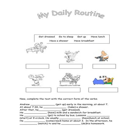 Daily routine | PDF