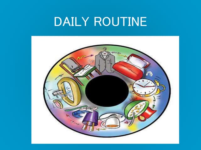 My daily routine | DOCX