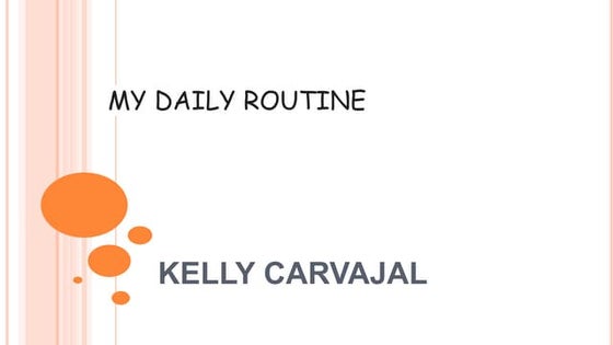 4B Daily routines | PPT