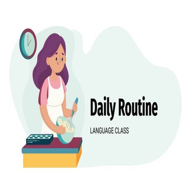 Daily Routine 5TH GRADE.pptx