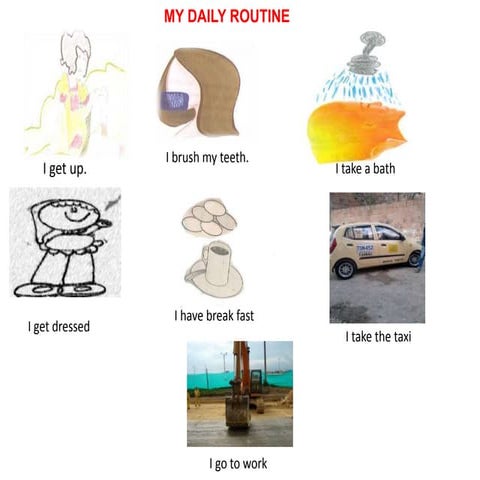 Daily routines | PPTX