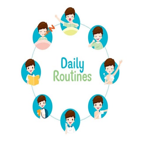 Daily routines | PPTX