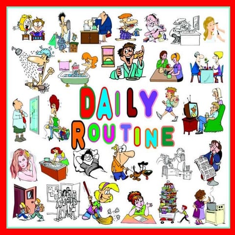 Daily routines | PPTX
