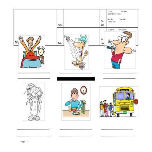 Daily routines page 1 | DOC