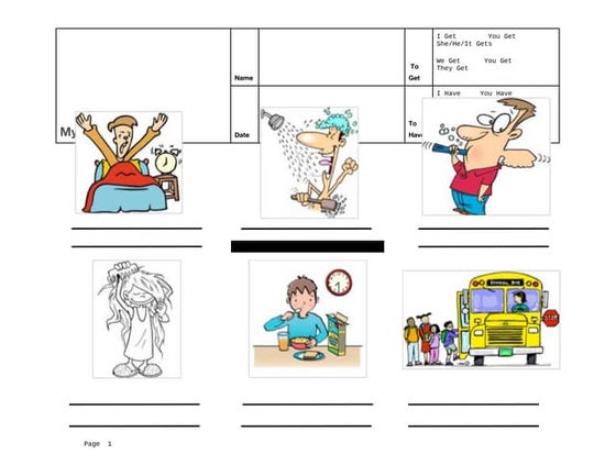 Daily routines 2 | PDF