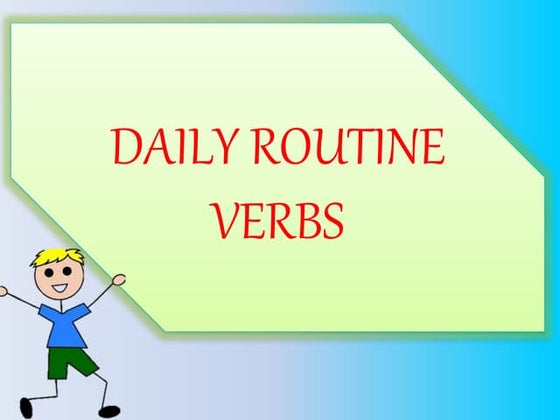 Daily Routine | PPT