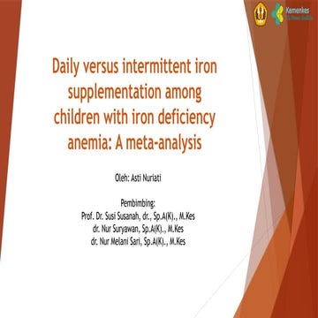 Daily versus intermittent iron supplementation among.pptx