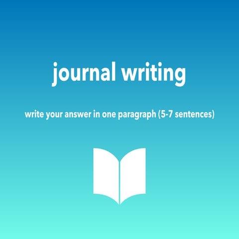 Daily writing prompts | PPT