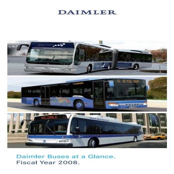 Daimler豪华Bus | PDF | Automotive Industry | Industries