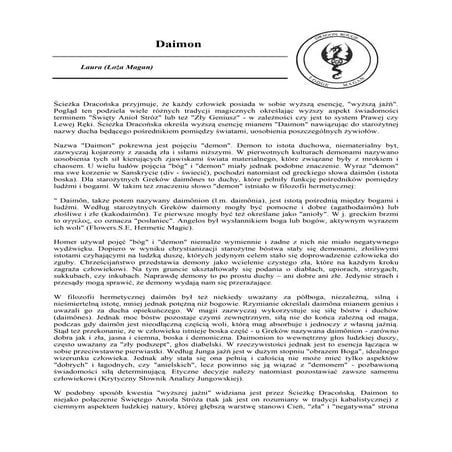 Daimon | PDF