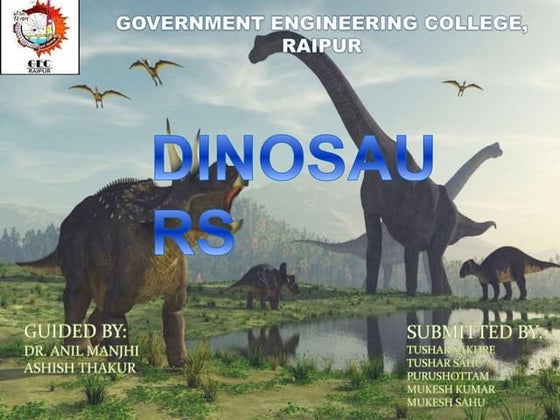 THE DINOSOURS.pptx