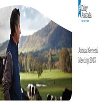 Dairy Australia Annual Meeting | PDF