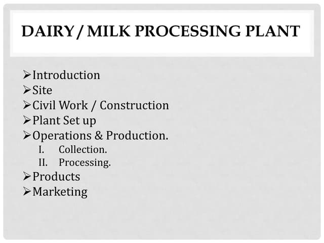 2) Layout of milk processing plant and its management.pdf