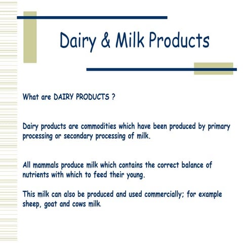 Dairy Products.ppt