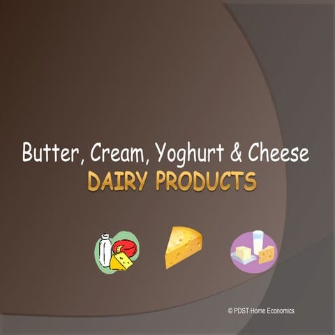 Dairy products | PPT