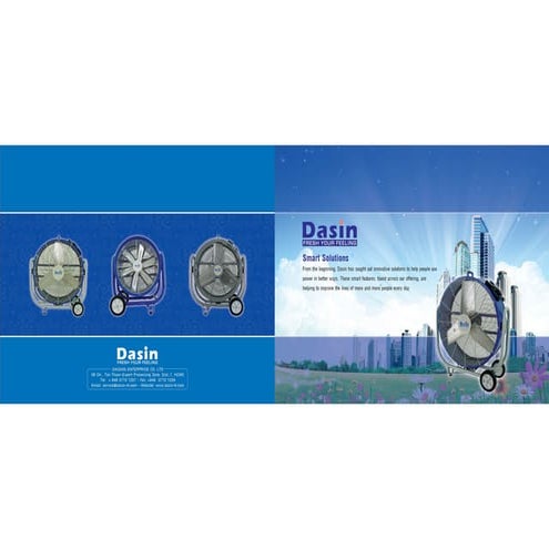 Thông số kỹ thuật quạt Daisin, Daisin fan Catalogue | PDF