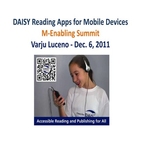 DAISY Readers - Mobile Applications