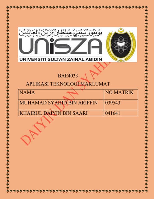 Presentation to computer viruses in Arabic | PPTX