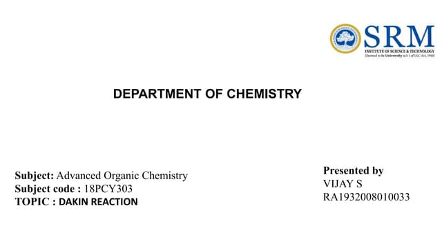 BOP REAGENT| SYNTHETIC COUPLING REAGENT.pptx | Chemistry | Science