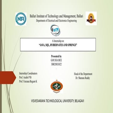 Java Sql Hibernate And Springsdakshayini 3br19ee026 Pptx