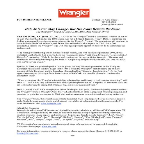 Dalejr Wrangler 2008 | PDF