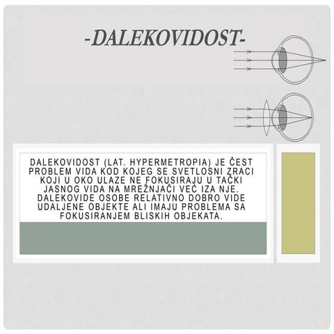 Dalekovidost | PPTX