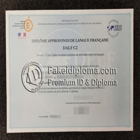 DALF C2 Certificate | PDF